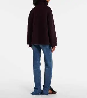 Chloé Double-breasted Wool-blend Coat