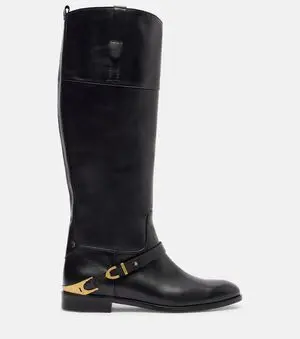 GOLDEN GOOSE Charlie Leather Knee-high Boots