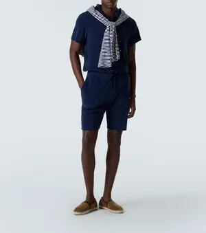 Vilebrequin Charli Cotton-blend Terry Polo Shirt