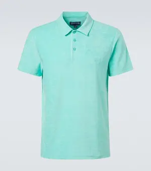 Vilebrequin Phoenix Cotton-blend Terry Polo Shirt - Green