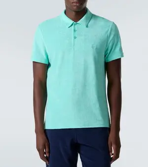 Vilebrequin Phoenix Cotton-blend Terry Polo Shirt - Green