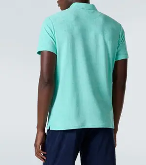 Vilebrequin Phoenix Cotton-blend Terry Polo Shirt - Green