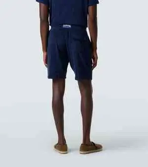 Vilebrequin Cotton-blend Terry Shorts - Blue