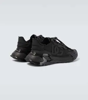 Dolce & Gabbana Leather-trimmed Sneakers