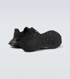 Dolce & Gabbana Leather-trimmed Sneakers