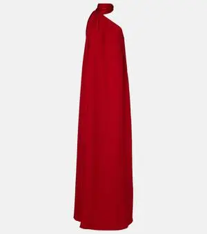 Taller Marmo Tie Neck Evening Dresses