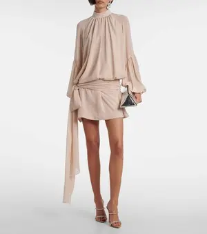 ROTATE BY BIRGER CHRISTENSEN Tasha Chiffon Minidress
