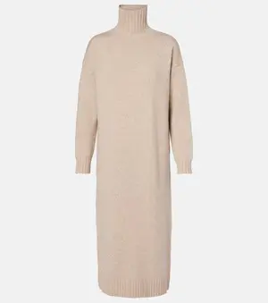 Max Mara Cashmere Sweater Dress - Beige