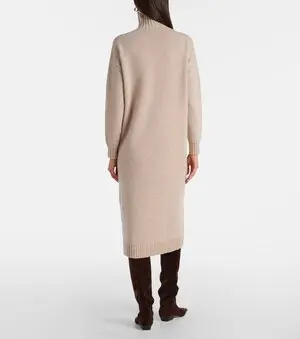 Max Mara Summer Cashmere Sweater Dress - Beige
