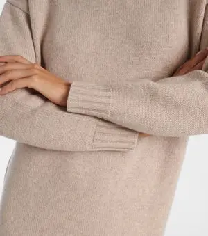 Max Mara Summer Cashmere Sweater Dress - Beige