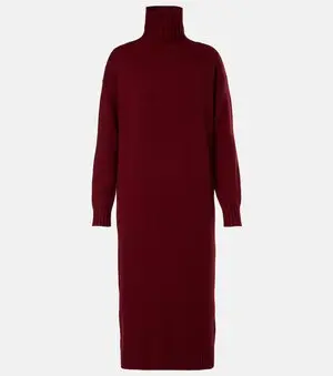 Max Mara Summer Cashmere Sweater Dress Red
