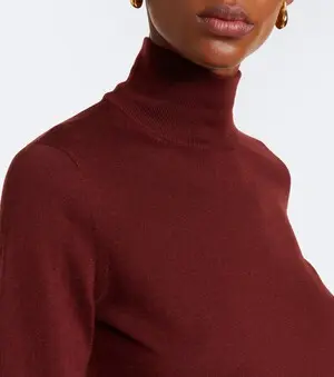 Max Mara Cashmere Turtleneck Sweater - Brown
