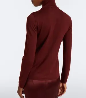 Max Mara Cashmere Turtleneck Sweater - Brown