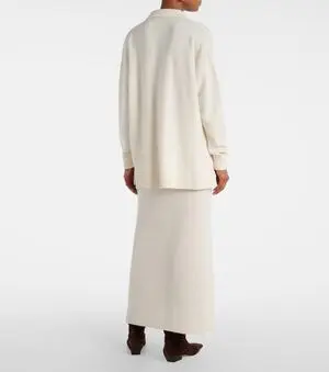 Max Mara Cashmere Overshirt - White