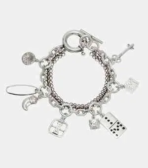Isabel Marant Embellished Chain Bracelet - Silver