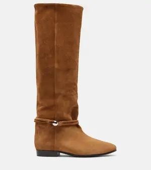 Isabel Marant Étoile Nynel Suede Knee-high Boots