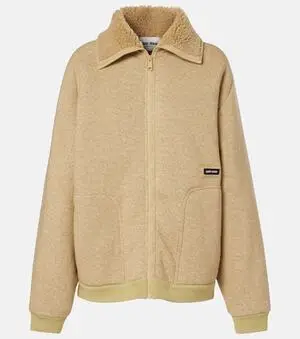Miu Miu Textured Outerwear For Women