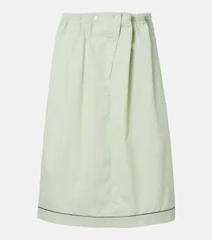 Cotton Midi Skirts
