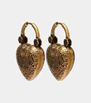 Chloé Château Treasures Drop Earrings - Gold