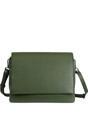 Green Leather Shoulder Bags