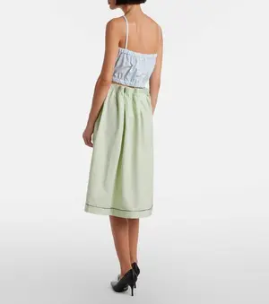 Prada Cotton Poplin Top