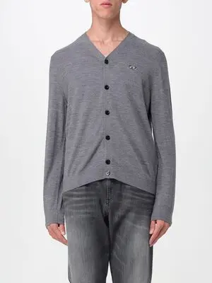 DIESEL Long Sleeve Button-up Sweater