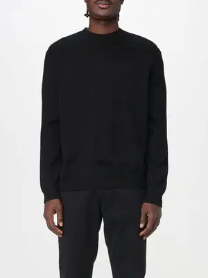 Armani Exchange Ribbed Pullover Sweater - Black