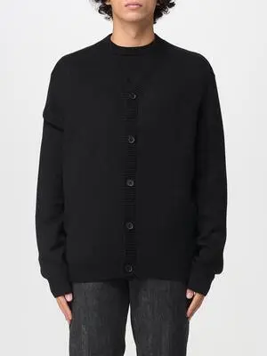 Armani Exchange V-neck Button-front Cardigan - Black
