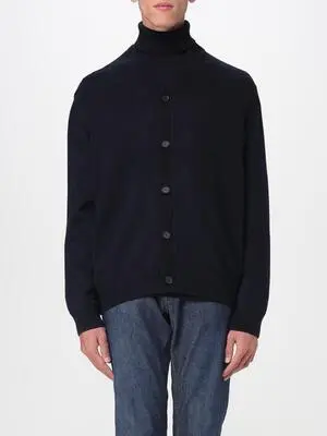 Armani Exchange V-neck Button-front Cardigan - Navy