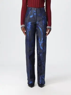 Etro Printed Straight Leg Jeans