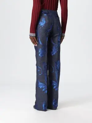 Etro Printed Straight Leg Jeans