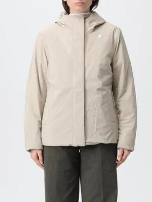 K-WAY Zip-up Jacket - Beige