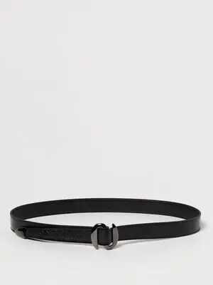 ORTIGNI Leather Belt - Black