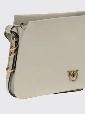 Pinko Mini Leather Bag - White