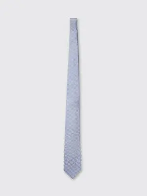 FERRAGAMO Neck Tie Gnawed Blue