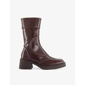 MIISTA Maelene Leather Ankle Boots
