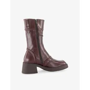MIISTA Maelene Leather Ankle Boots