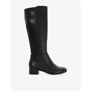 DUNE Tayla Leather Knee-high Boots