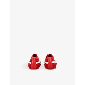 Dries Van Noten Dustin Leather Trainers - Red