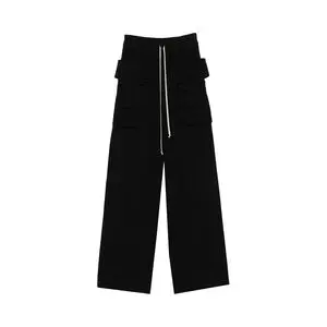 Rick Owens Cargo Drawstring Wide Pant