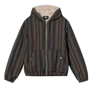 StÜssy Wool Stripe Work Jacket