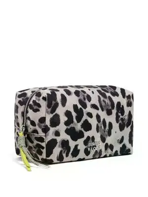 Bimba Y Lola Leopard-print Zip Pouch