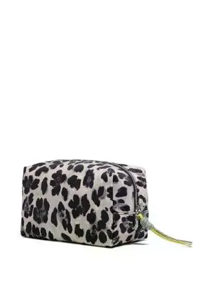 Bimba Y Lola Leopard-print Zip Pouch