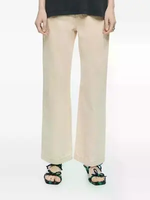Bimba Y Lola Zip-front Pocket Trousers - Neutrals