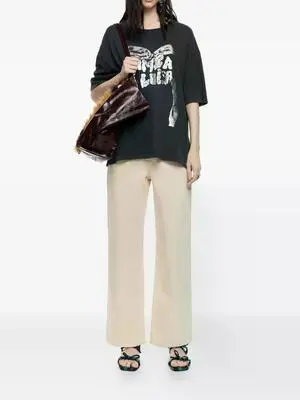 Bimba Y Lola Zip-front Pocket Trousers - Neutrals