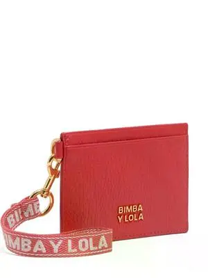 Bimba Y Lola Leather Cardholder - Red
