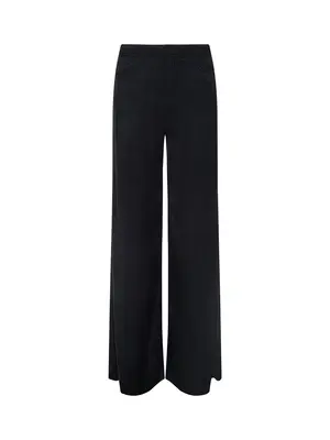 L'Agence Quincy Wide-leg Corduroy Pants
