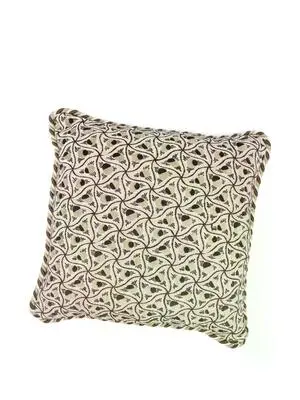 SOHO HOME Murphy Jacquard-patterned Corded Cushion - Neutrals