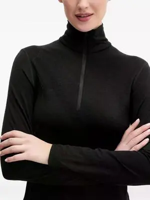 Icebreaker Zip-neck Merino-wool Top