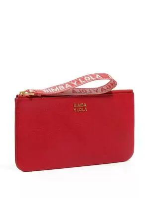 Bimba Y Lola Zip-top Leather Wallet - Red